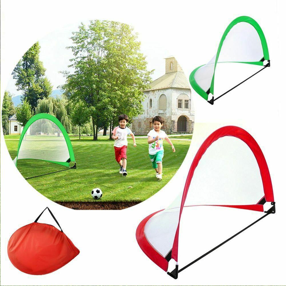 Football Goal Net Foldable Black Training Goal Net And Play Outdoor ...