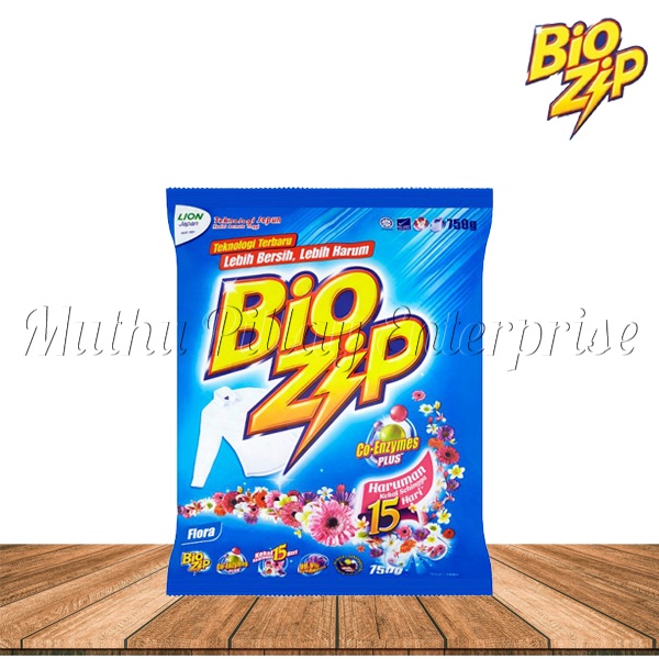 BIOZIP DETERGENT POWDER (750G/2.3KG) | Shopee Malaysia