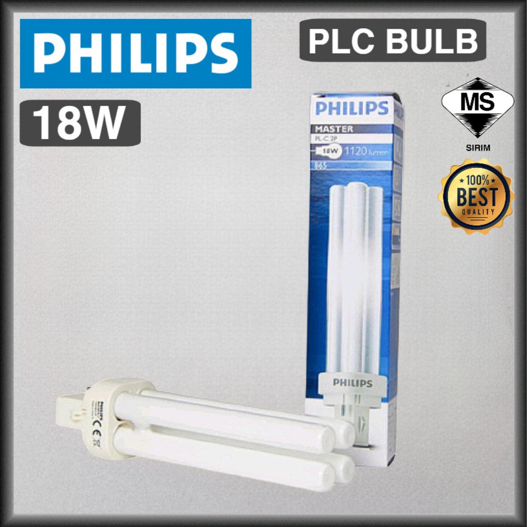 [SIRIM] PHILIPS Light Bulb Philips PLC 18W Philips Downlight PLC Bulb ...