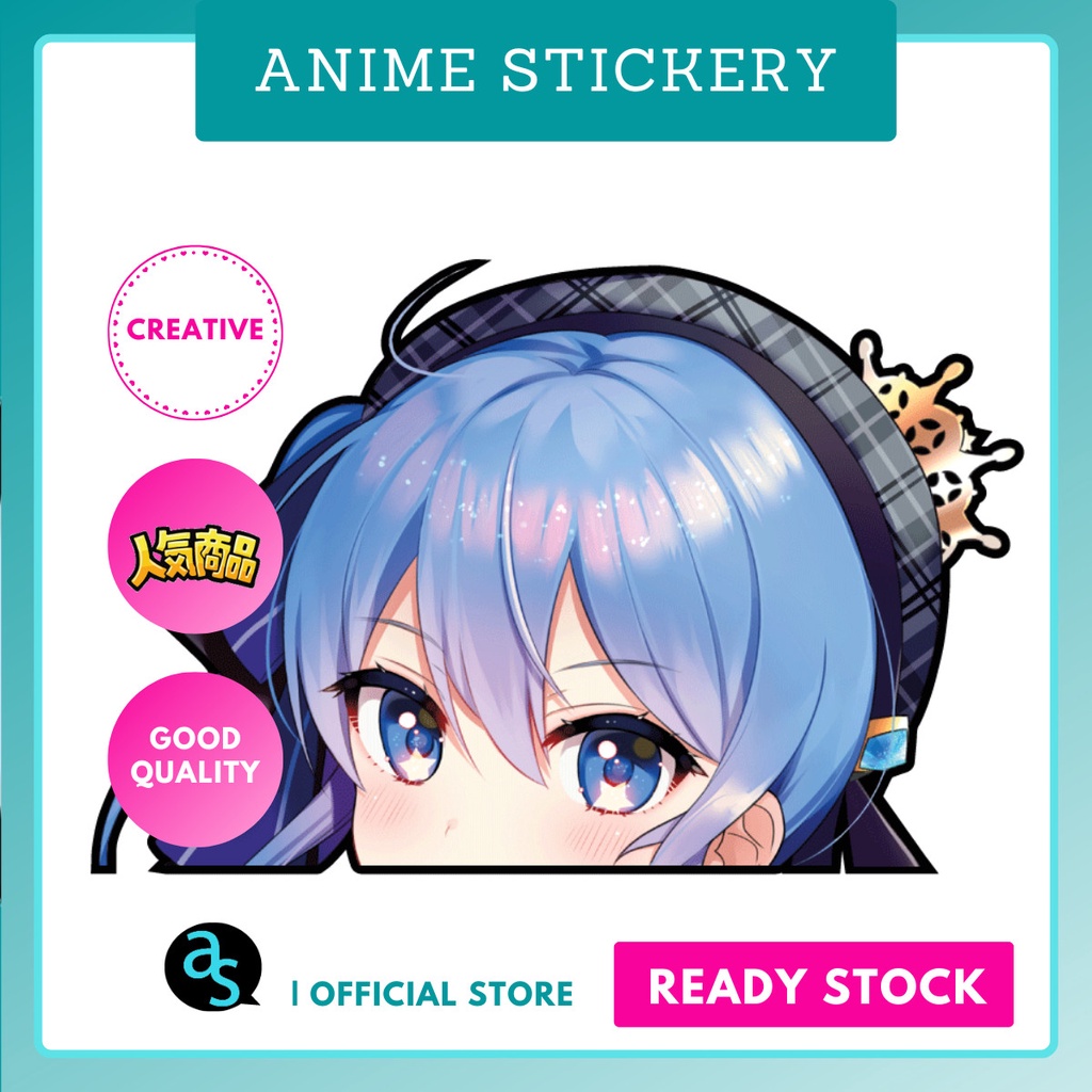 Hoshimachi Suisei | Hololive | Peeker Anime Stickers for Cars NEW ...