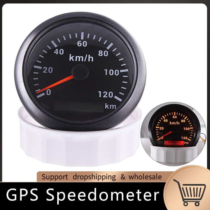 120 200 Km/h GPS Speedometer 85mm Universal Odometer For Marine Boat ...