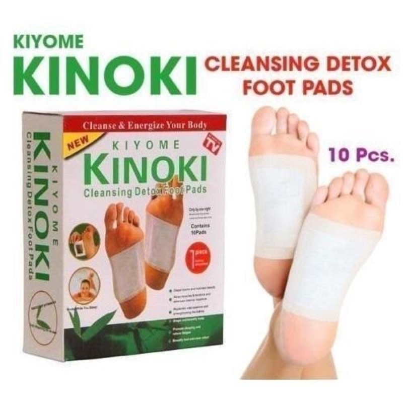 Kinoki Foot Detox Pads (10pcs) | Shopee Malaysia