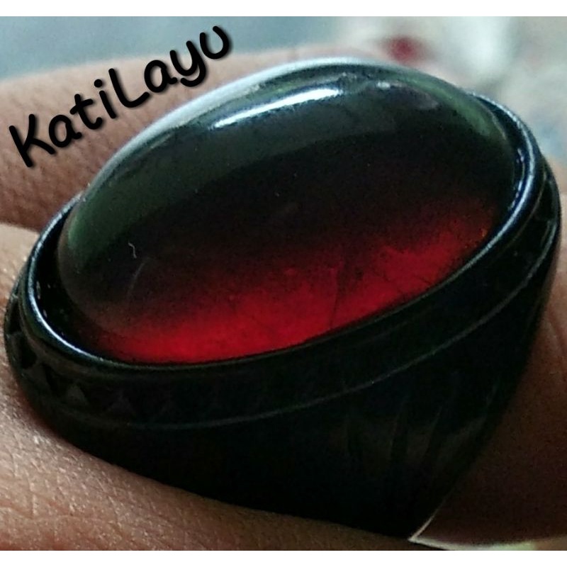 HITAM Katilayu Cirebon (Black Titanium Ring, According To The Photo ...