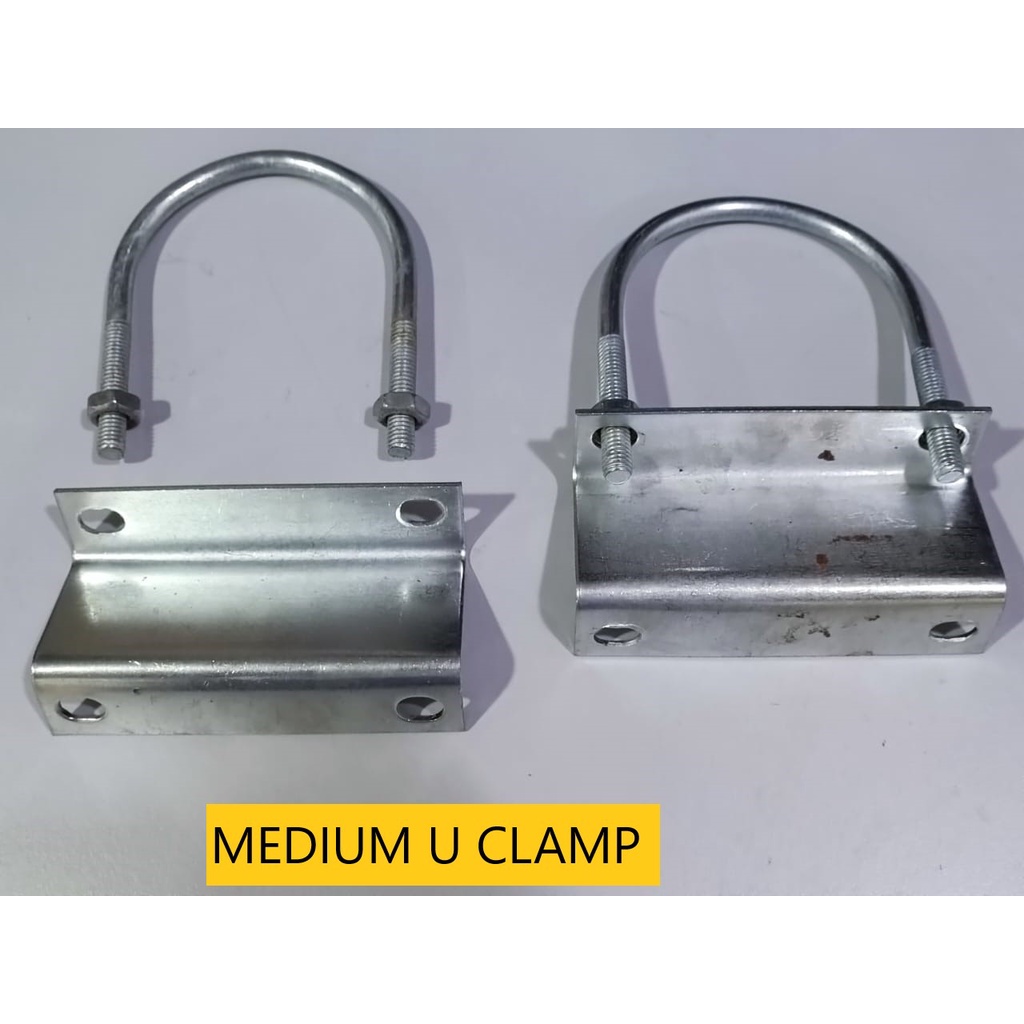 Galvanized U-Shaped screw U-Bolt Nut UBolt U Clip Clamp Bracket Screw ...