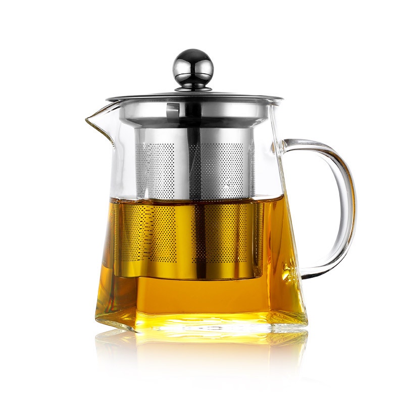 Transparent Kettle Square Glass Teapot Filter | Shopee Malaysia