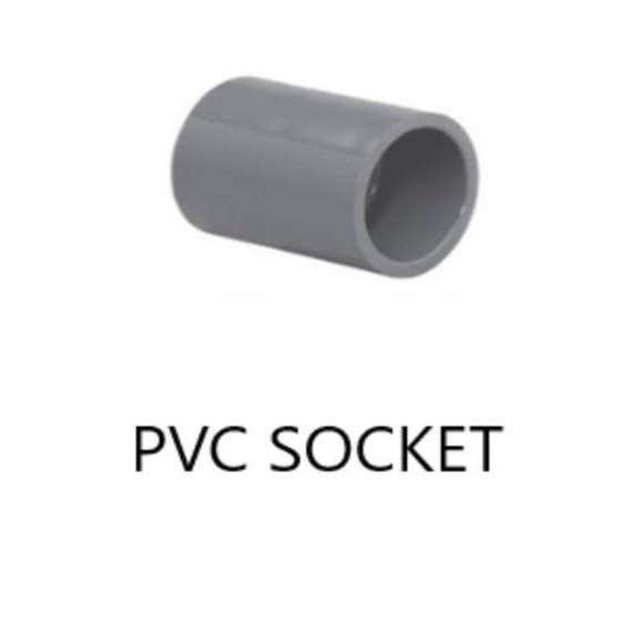 PVC Pipe Fitting Connector Socket Elbow Tee Valve Plug End Cap PT ...