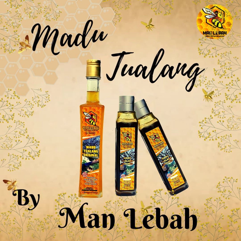 🔥READY STOCK🔥Madu Tualang dan Kelulut (100% DIJAMIN ASLI) Madu Lebah Asli Honey Pure Honey Madu ...