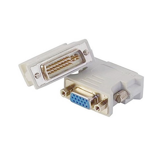 Graphics card DVI to VGA adapter DVI revolution to VGA female head ...