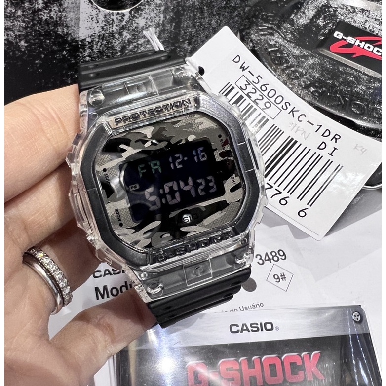 NEW AUTHENTIC CASIO G-SHOCK DW-5600SKC-1/ DW-5600 SERIES G-SHOCK with ...