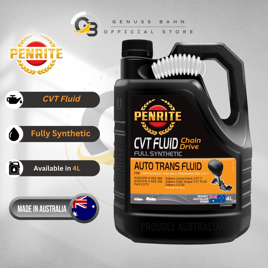 PENRITE CVT Fluid Chain (Full Synthetic) - AUDI Multitronic Chain CVT ...
