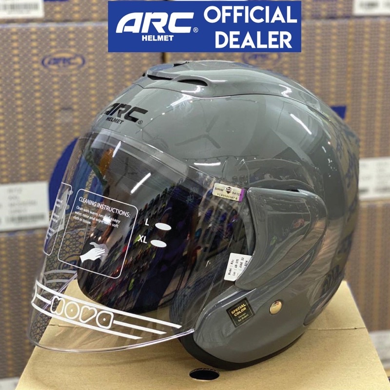 Arc Ritz Plain Modern Grey V2 Special Color 2022 Original Helmet ...