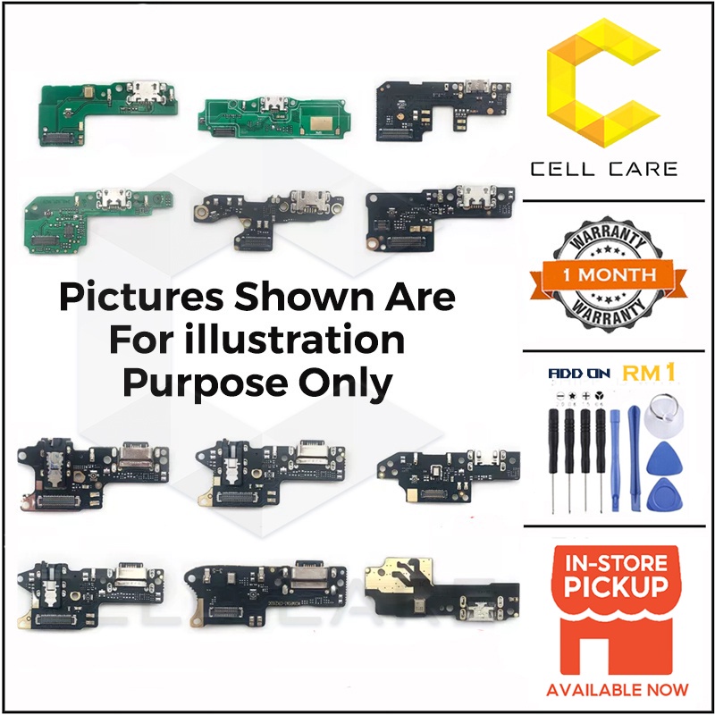 CHARGING PLUG USB PORT BOARD Compatible For REDMI 10 9A 9C 9T 8 8A 7 7A ...