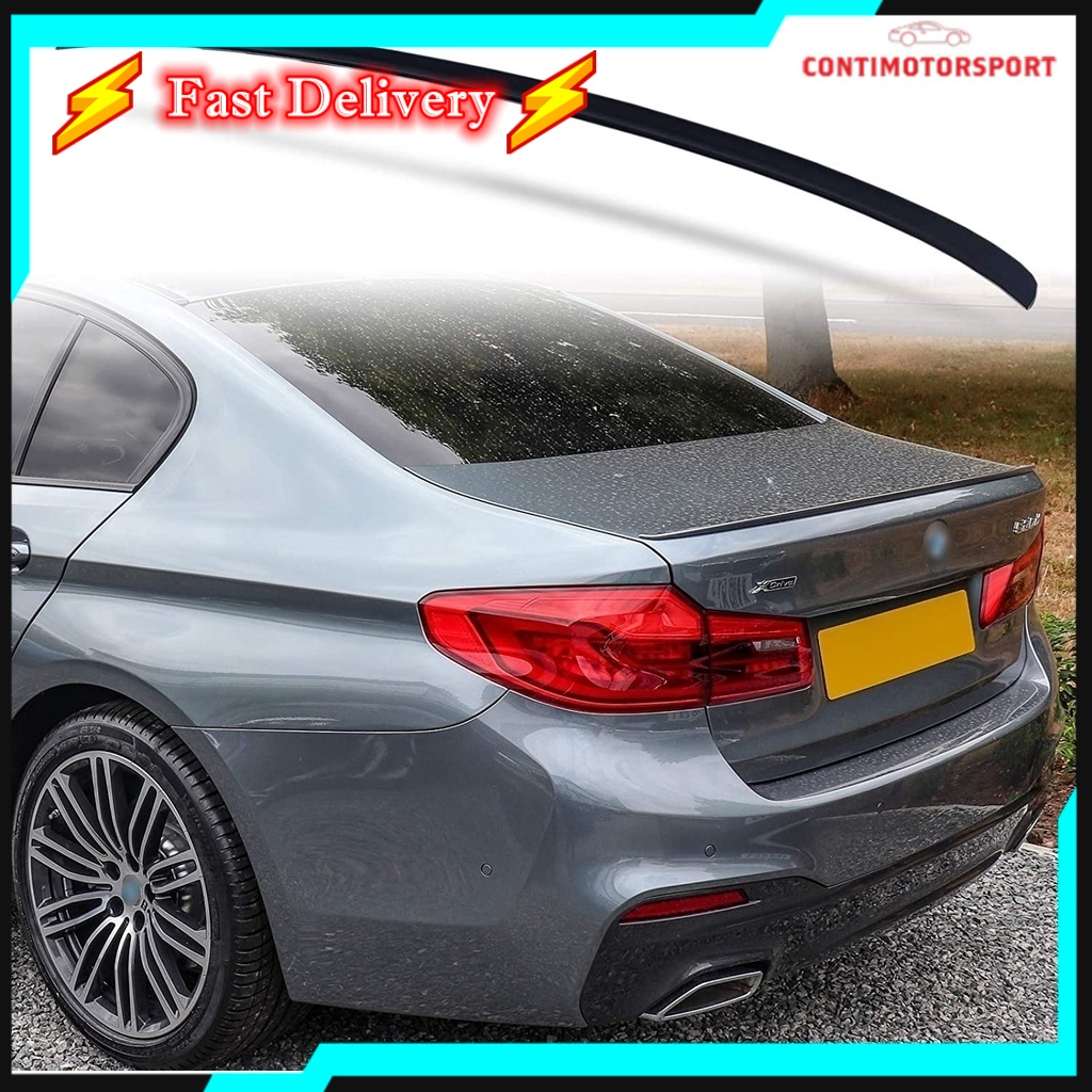 BMW 5 SERIES G30 FIT REAR M5 STYLE WING SPOILER 520i 520e 530i 530e ...