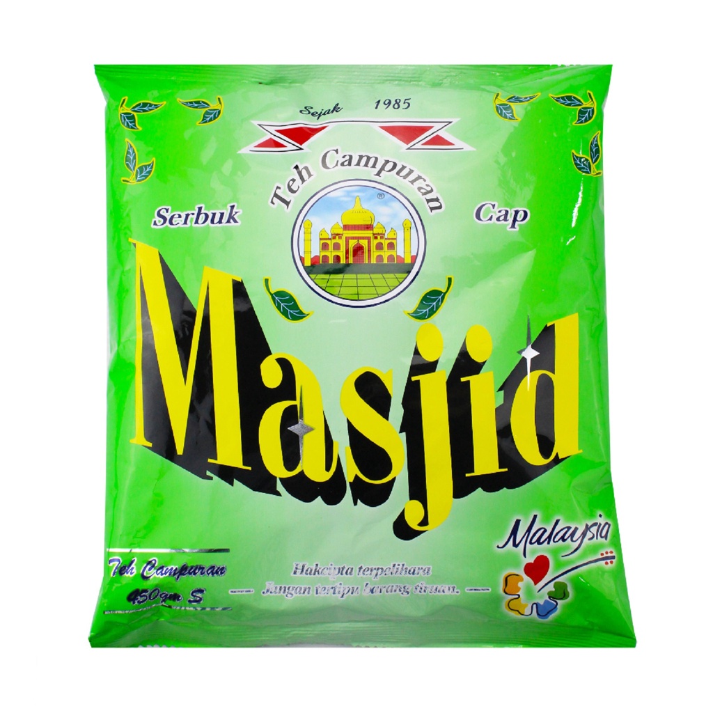 Serbuk Teh Cap Masjid 450gm | Shopee Malaysia