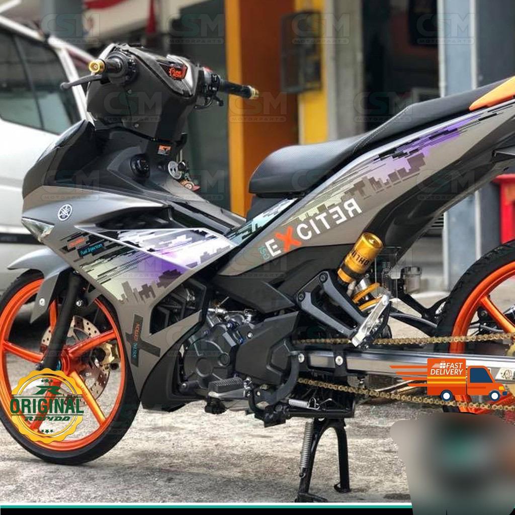 [*READY STOCK] Coverset Bodyset Yamaha EXCITER Y Y15 Y15zr V1 V2 Dusk ...