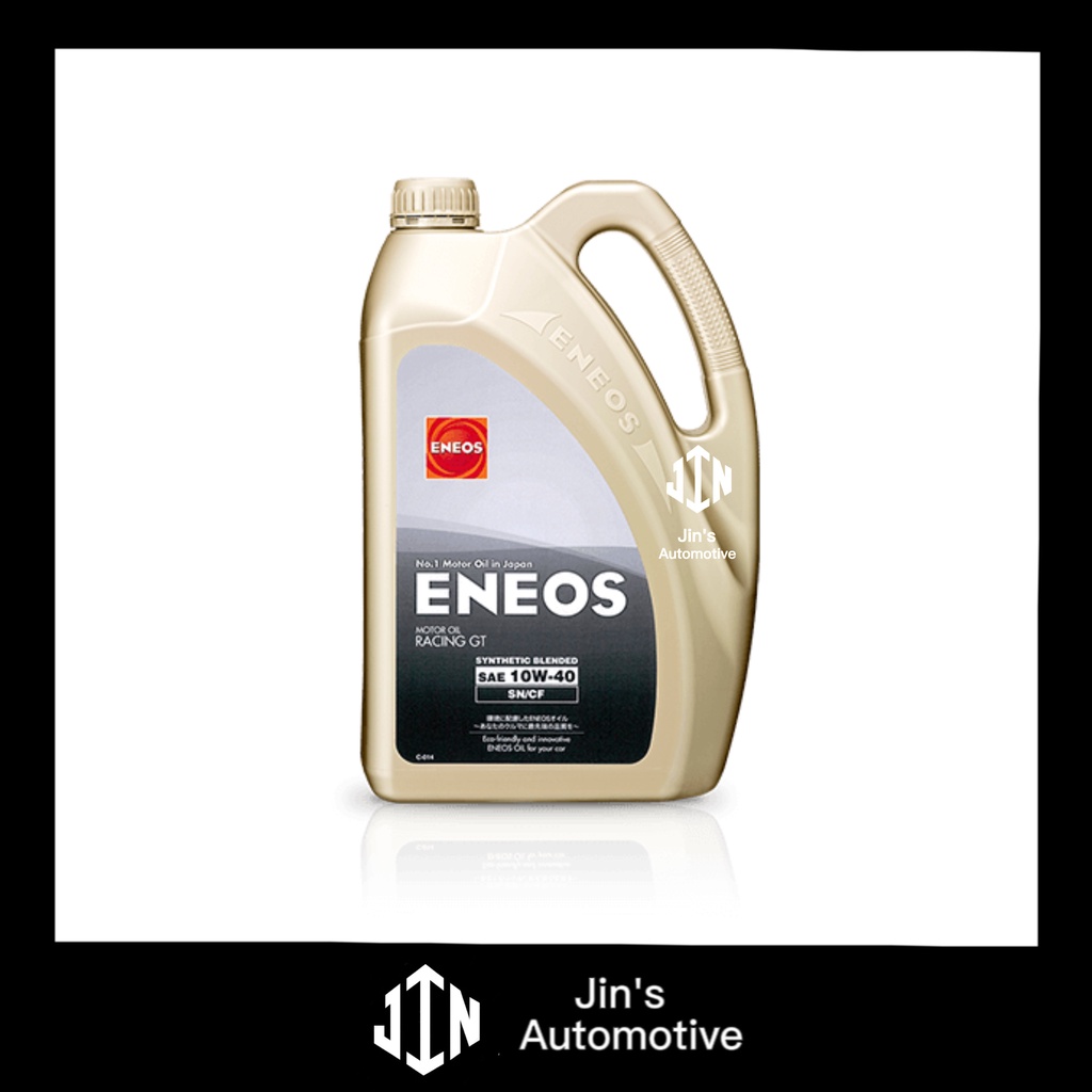 ENEOS RACING GT 10W40 SEMI SYNTHETIC JAPAN ENGINE OIL 100% ORGINAL ...