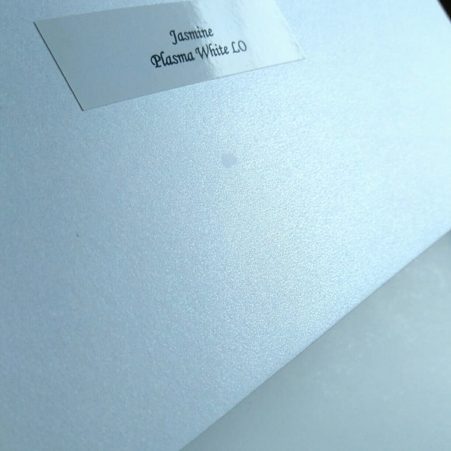 (50 Sheets) Invitation Paper / Jasmine Plasma White Cardboard Size A4 ...