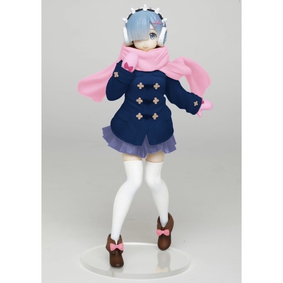 Original Taito Precious Figure re zero - Rem winter coat China exclusive colour ver figure ...