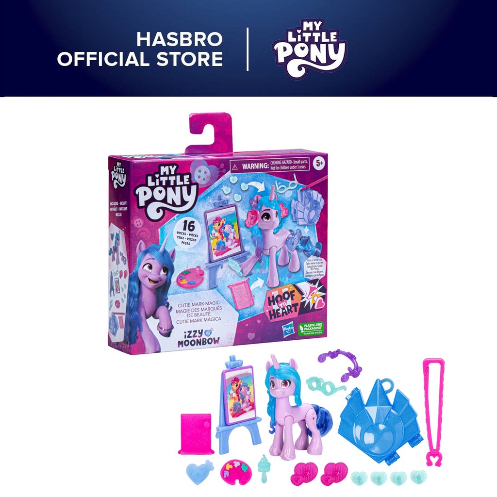 My Little Pony: Make Your Mark Toy Cutie Mark Magic Izzy Moonbow - 3 ...