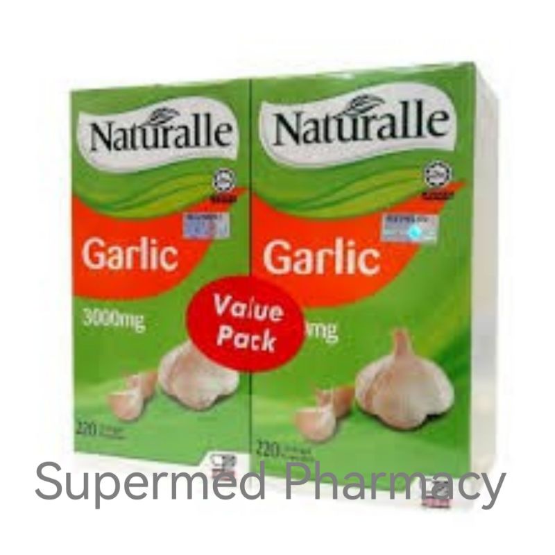 Naturalle Garlic 3000mg softgel 220's+220's | Shopee Malaysia