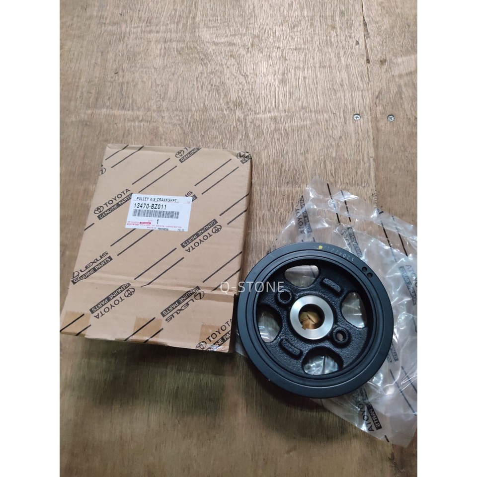 PERODUA MYVI / TOYOTA AVANZA F601 1.3CC -ORIGINAL 4PK CRANKSHAFT PULLEY ...