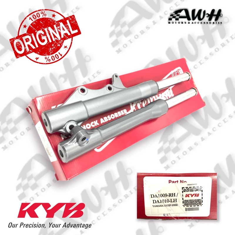 💯ORIGINAL FORK BULAT 125ZR DISC BESAR 5XK (BATANG BULAT) | Shopee Malaysia