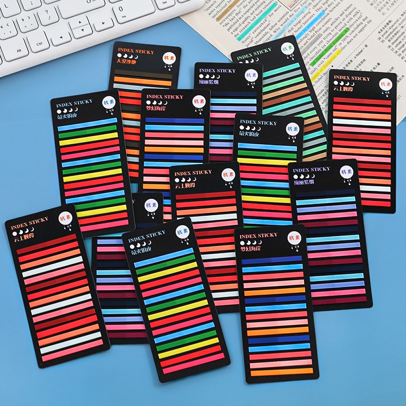 300 Sheets Colorful Extremely Fine Index Sticky Notes Student Mini ...