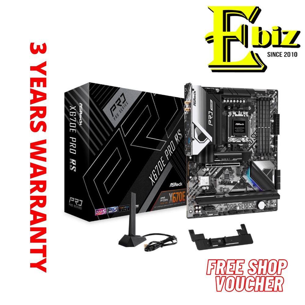 ASROCK X670E Pro RS AM5 DDR5 Motherboard | Shopee Malaysia