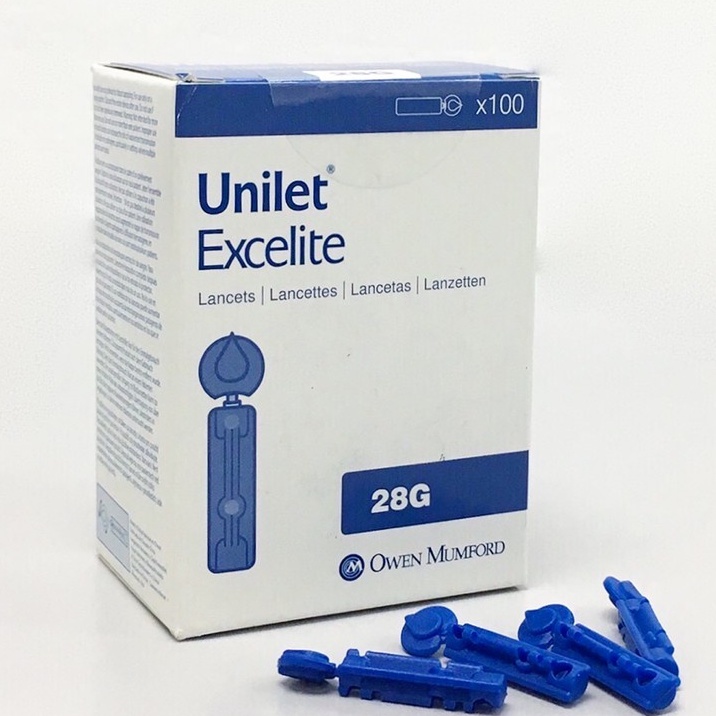 UNILET EXCELITE LANCETS 28G 100s | Shopee Malaysia