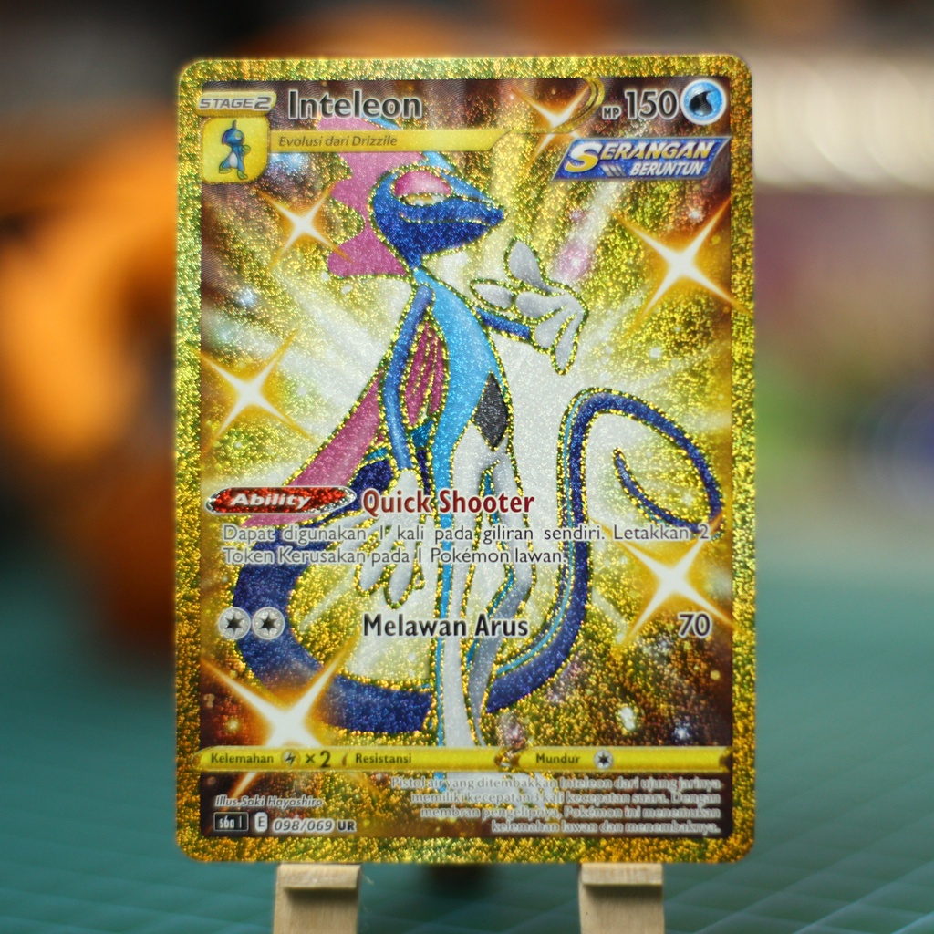 Inteleon Shiny UR s6a 098/069 - Pokemon TCG Indonesia Card | Shopee ...