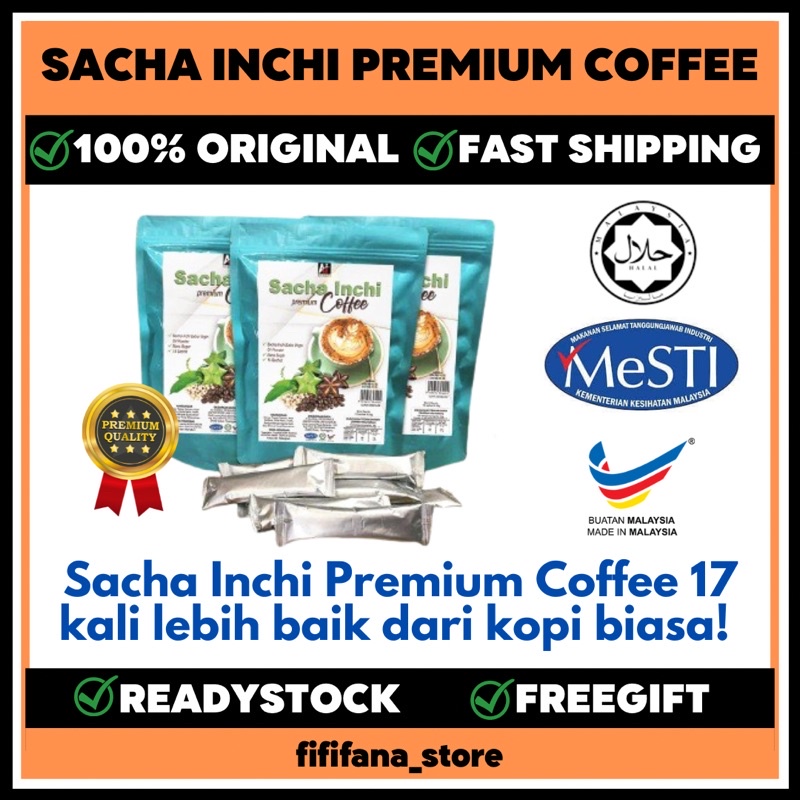 [ORIGINAL HQ|READYSTOCK] KOPI SACHA INCHI PREMIUM AI GLOBAL COFFEE ...