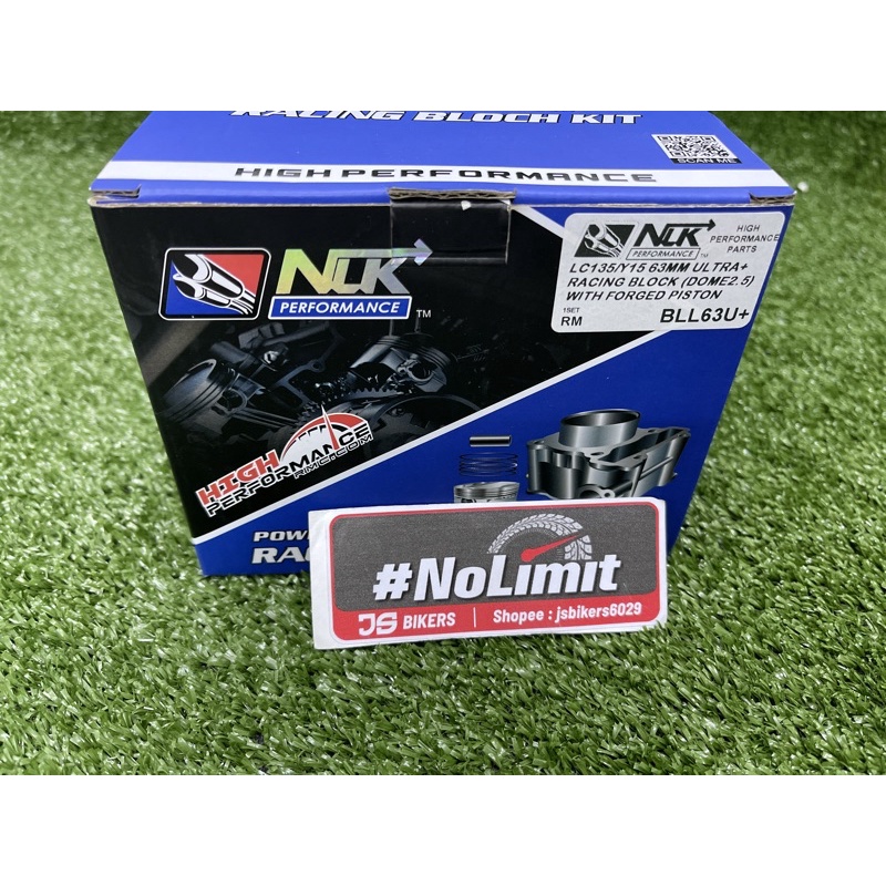 LC135 / Y15ZR RACING CERAMIC BLOCK NLK PERFORMANCE 57MM 60MM 62MM 63MM 65MM 68MM 100% ORIGINAL ...