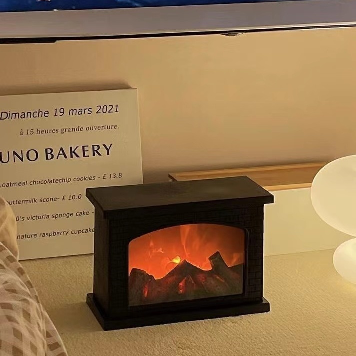 FREE Shipping WindSing Fireplace Decorative Lamp Fireplace Light LED ...