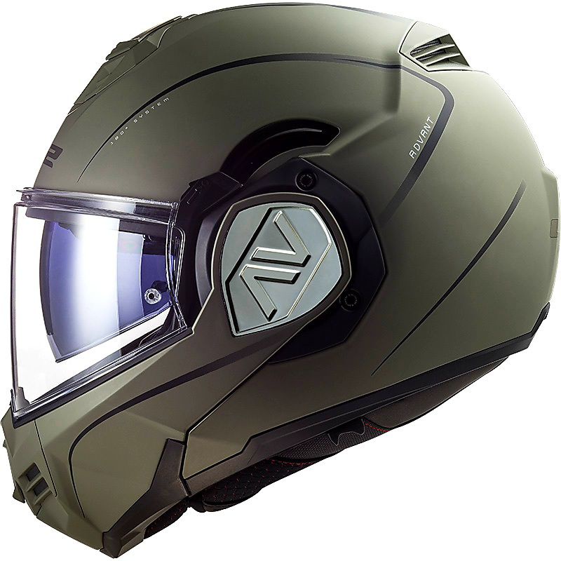 LS2 FLIP UP HELMET ADVANT FF906 MODULAR MATT SAND | Shopee Malaysia
