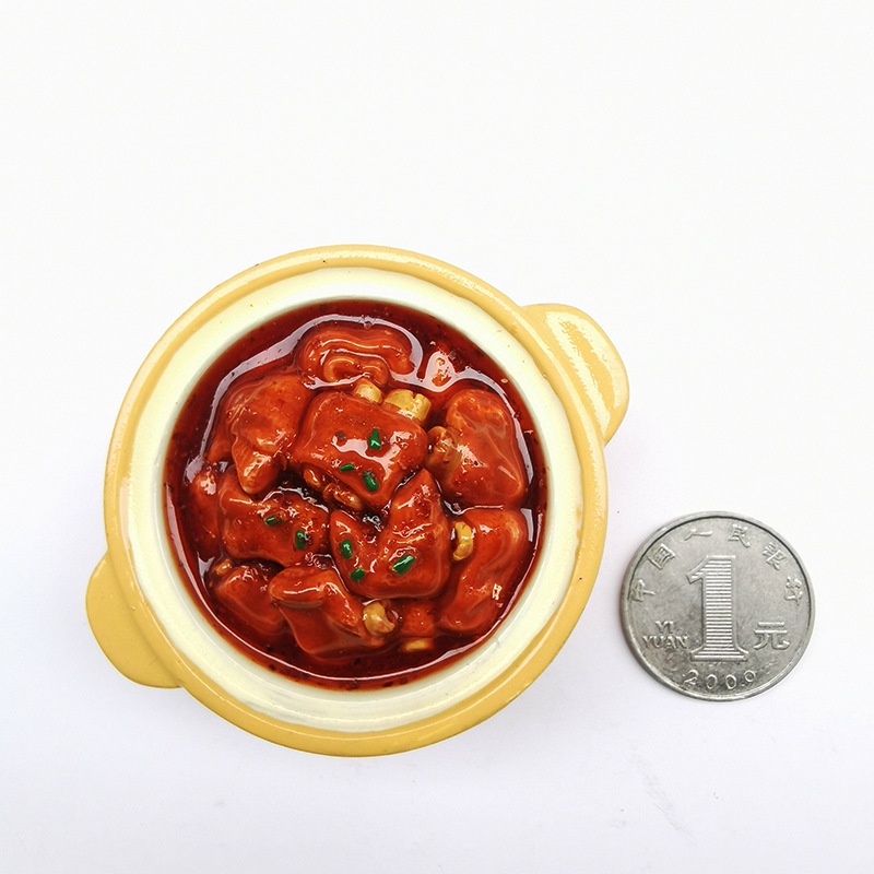 Refrigerator Magnet Simulation Food Chinese Jiugongge Hot Pot Snail ...