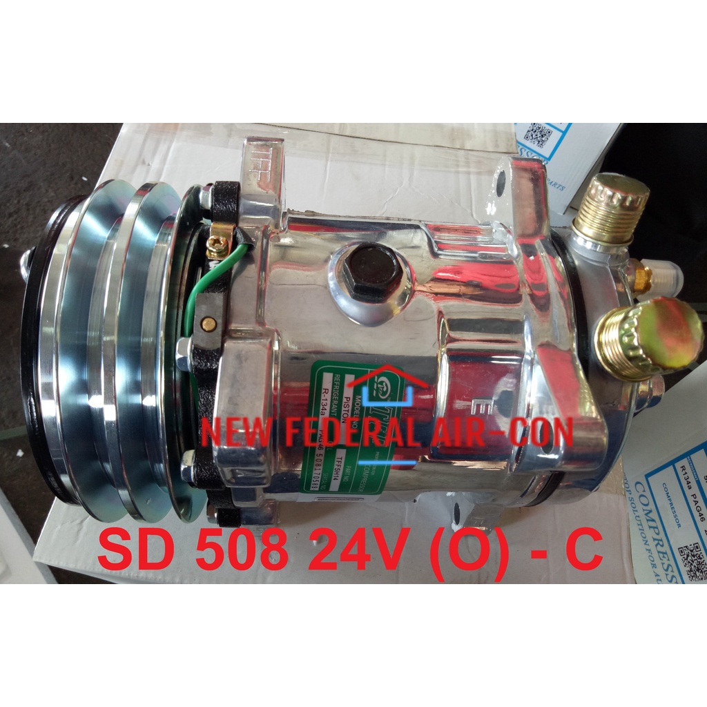 (READY STOCK & NEW UNIT) UNIVERSAL SD 508 24V 5S CHROME PLATED PISTON A ...