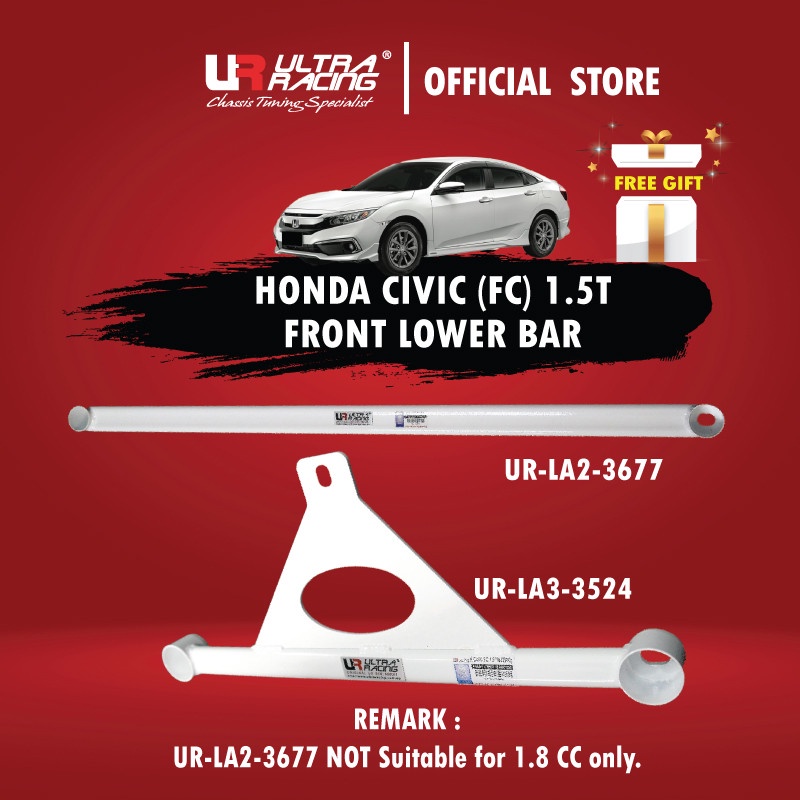 Ultra Racing | Honda Civic (FC) 1.5T / 1.8/ Civic (FK4) / Civic (FK8 ...