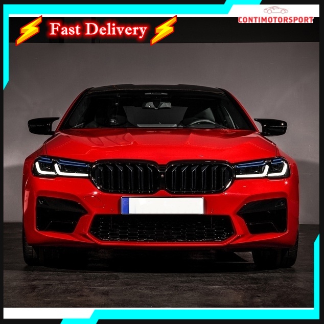 BMW 5 SERIES G30 LCI CONVERT M5 FRONT BUMPER ONLY 520 530 535 550 M550d ...