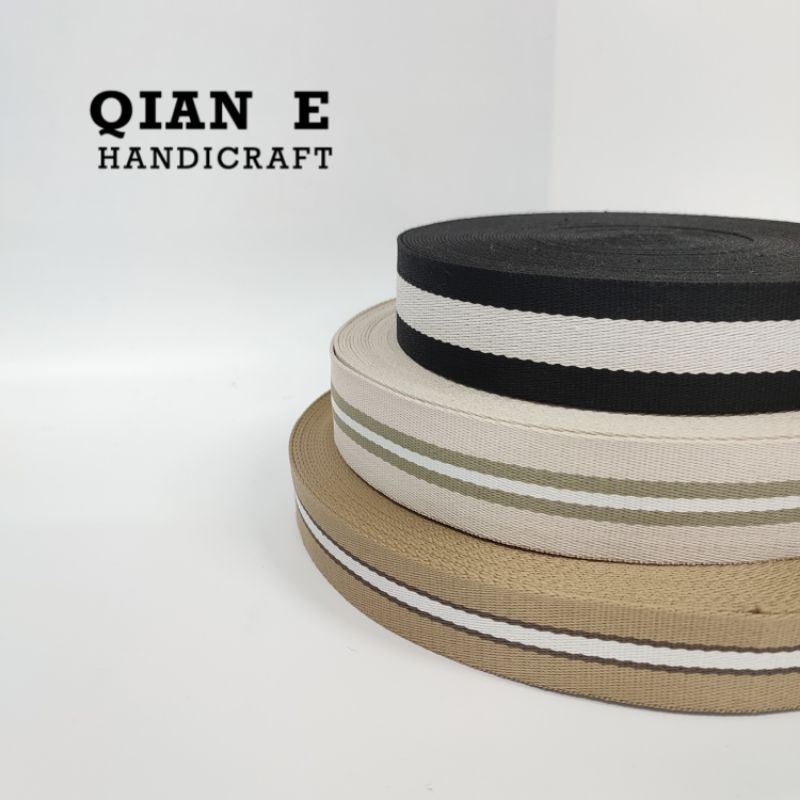 polypropylene inner bound webbing涤棉SP线彩色斜纹织带 | Shopee Malaysia