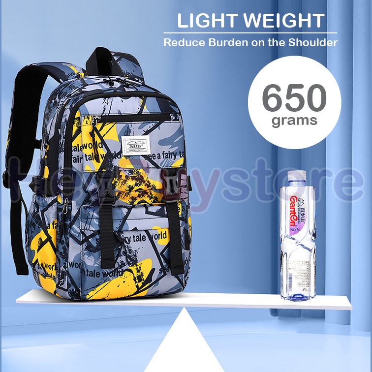 ZMBABY 45cm Good Quality Primary Secondary School Bag Beg Sekolah ...