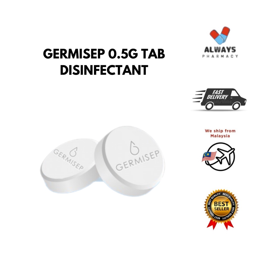 DISINFECTANT 0.5GM GERMISEP (ONE TAB) | Shopee Malaysia