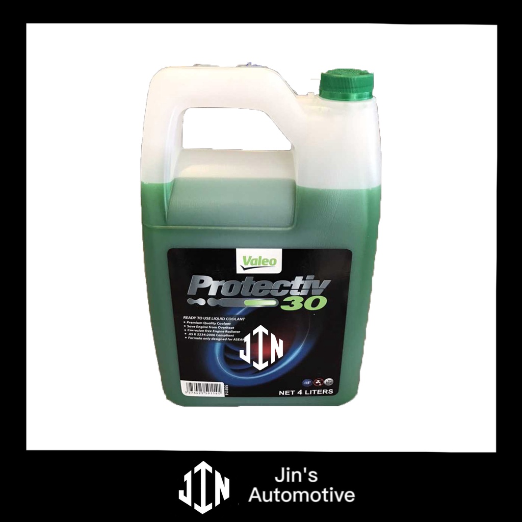 VALEO PROTECTIVE PRE-MIXED COOLANT GREEN 4 LITER MADE IN THAILAND 100% ...