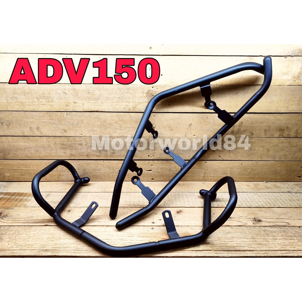 Engine Guard Honda ADV150 FULL SET Enjin Protector Slider Scooter Accessories Crash Bar cover ...