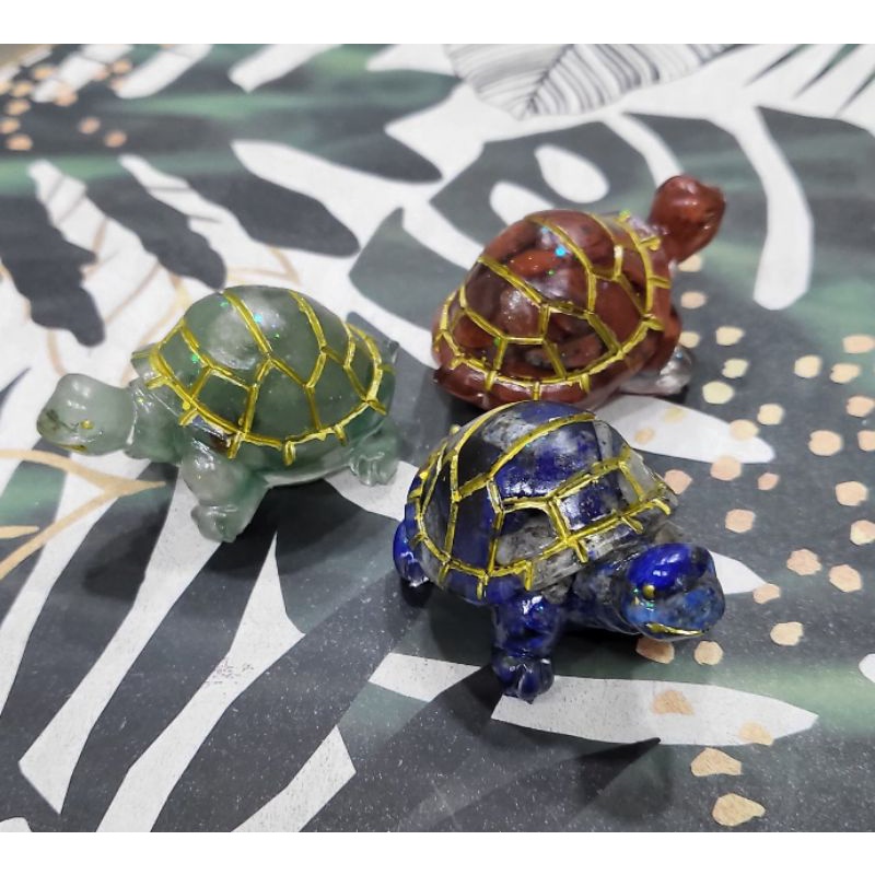 {READY} Natural Crystal Resin epoxy lucky turtle | Shopee Malaysia