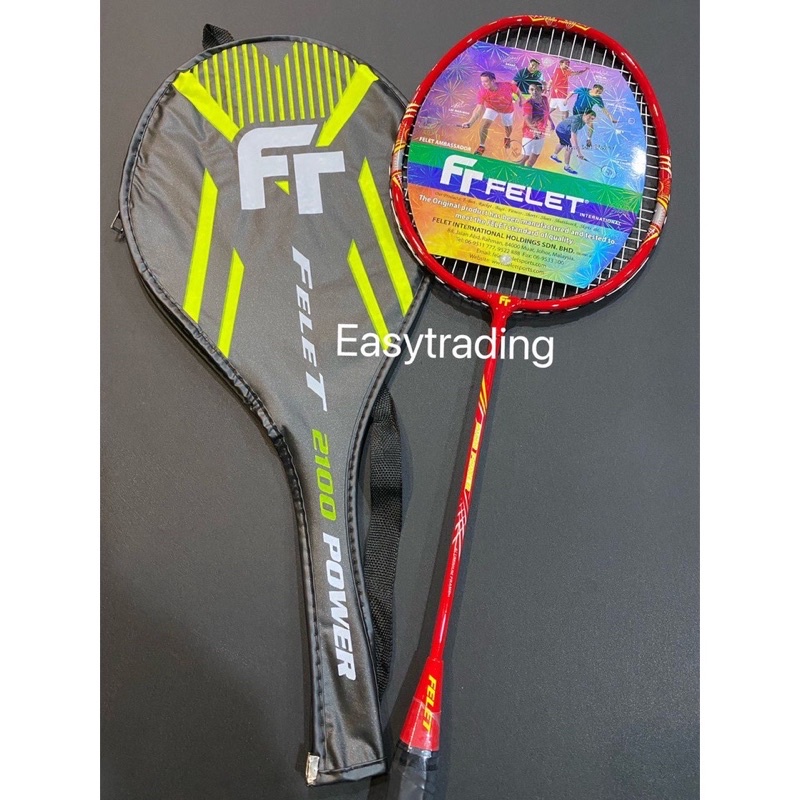 [READY STOCK] Felet Racquet Badminton FOC Cover Zip Bag Felet Kids ...
