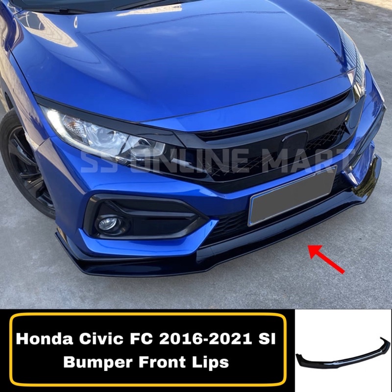 Honda Civic Fc Civic FK7 SI Bumper Front Diffuser Front Lips 2016-2021 ...
