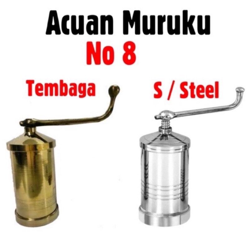 STAINLESS STEEL / BRASS ACUAN MURUKU ACUAN KUTU MAYAM ACUAN MURUKU ...
