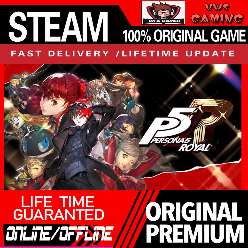P5 PERSONA ROYAL Steam Account (Offline Mode Only) | Shopee Malaysia