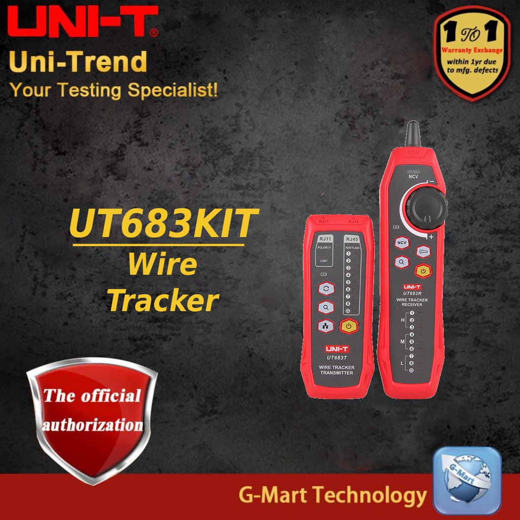 UNI-T UT683KIT Wire Tracker | Shopee Malaysia