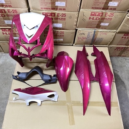 HLD BODY COVER SET YAMAHA EGO S EGOS >> WHITE , PINK PURPLE , BLACK ...